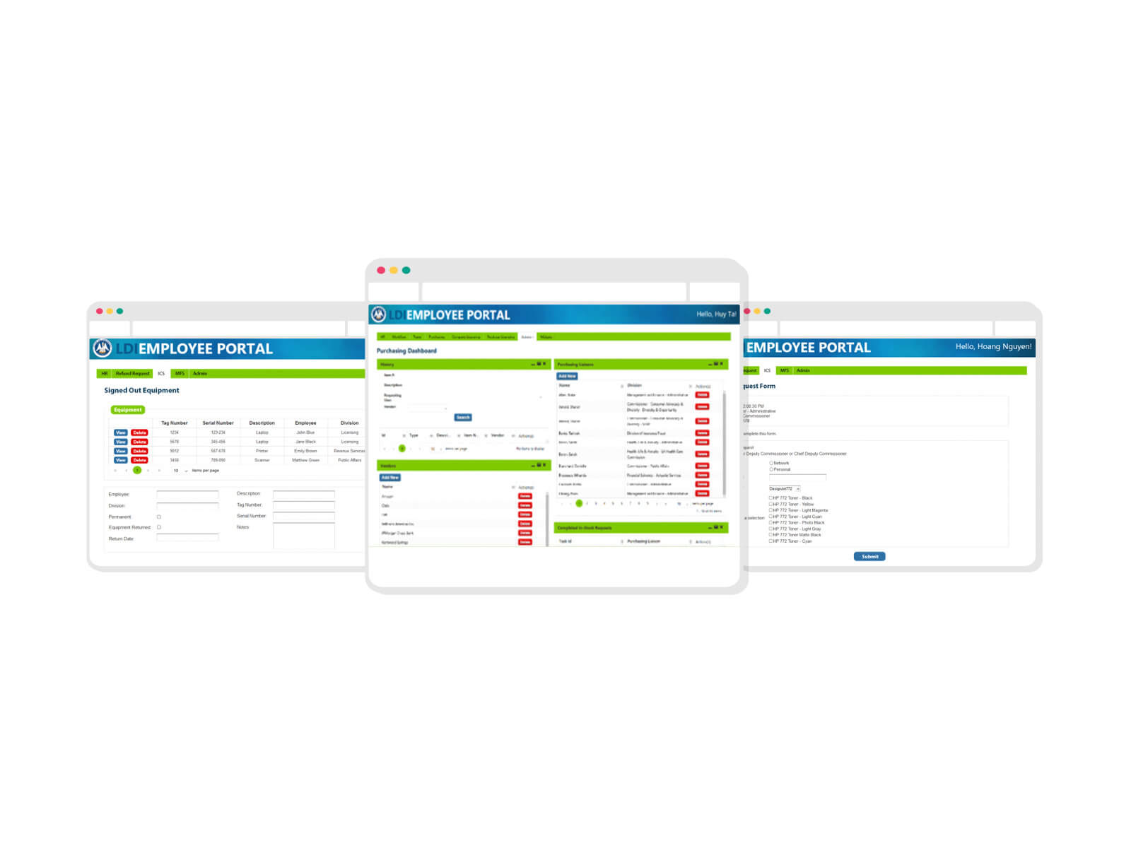 Management and Finance System Workflows - Tri-Core